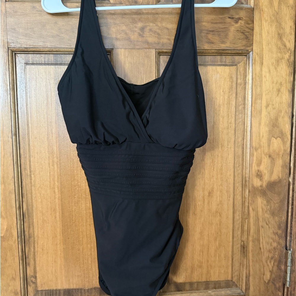 Aqua Green Classic Black Swimwear - Gem